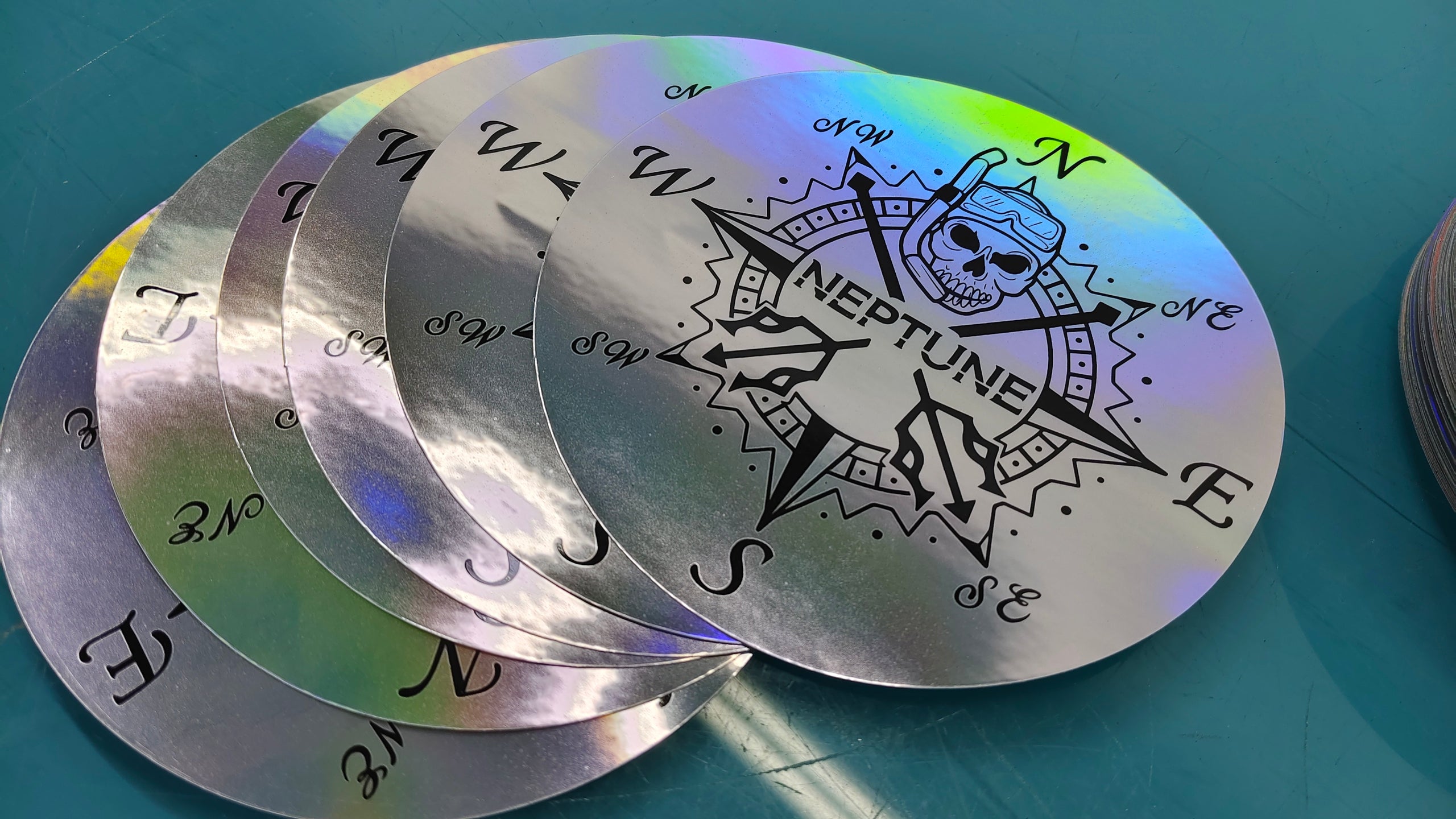 Neptune Stickers | Neptune Spear and Dive